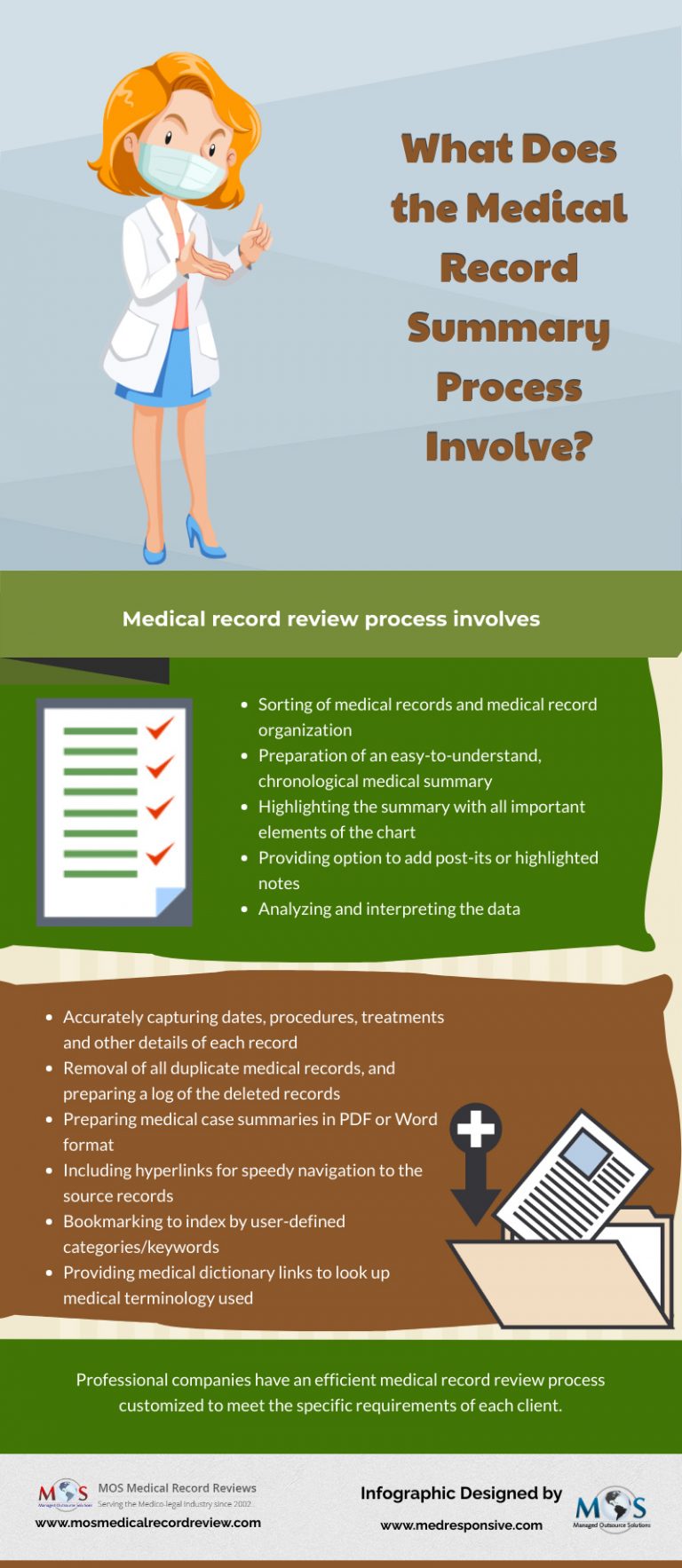 What Does the Medical Record Summary Process Involve?