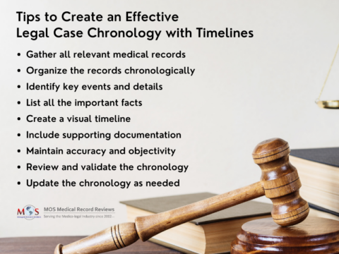 Tips to Create Organized Case Chronologies with Timelines