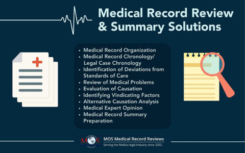 Key Role of Medical Record Summary in Personal Injury Cases